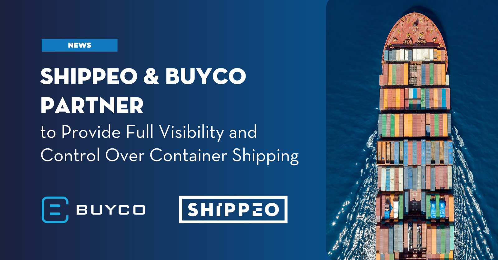 Shippeo and BuyCo Partner to Provide Full Visibility and Control - Communiqué de presse | Shippeo